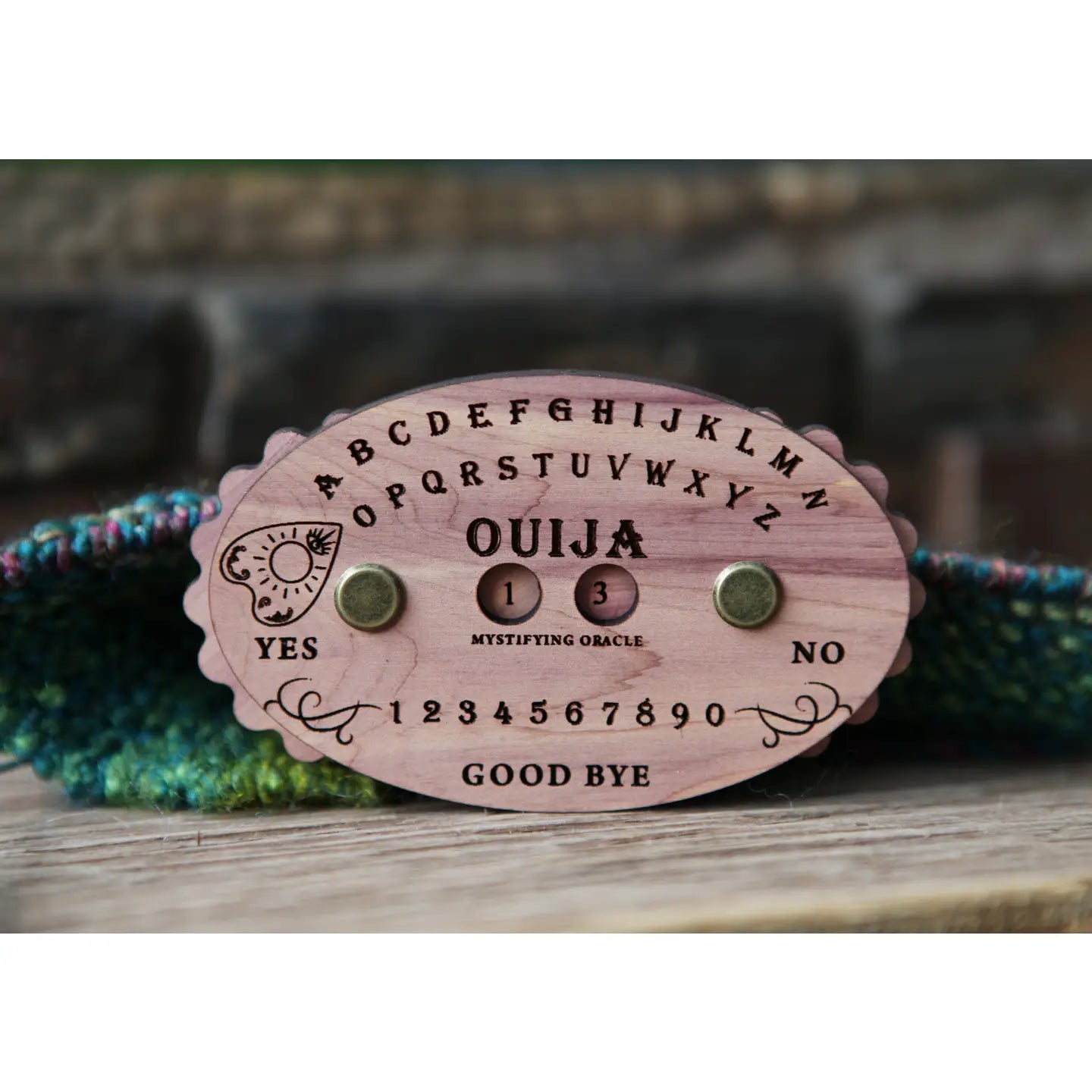 Wooden Row Counter – Snake + Skein