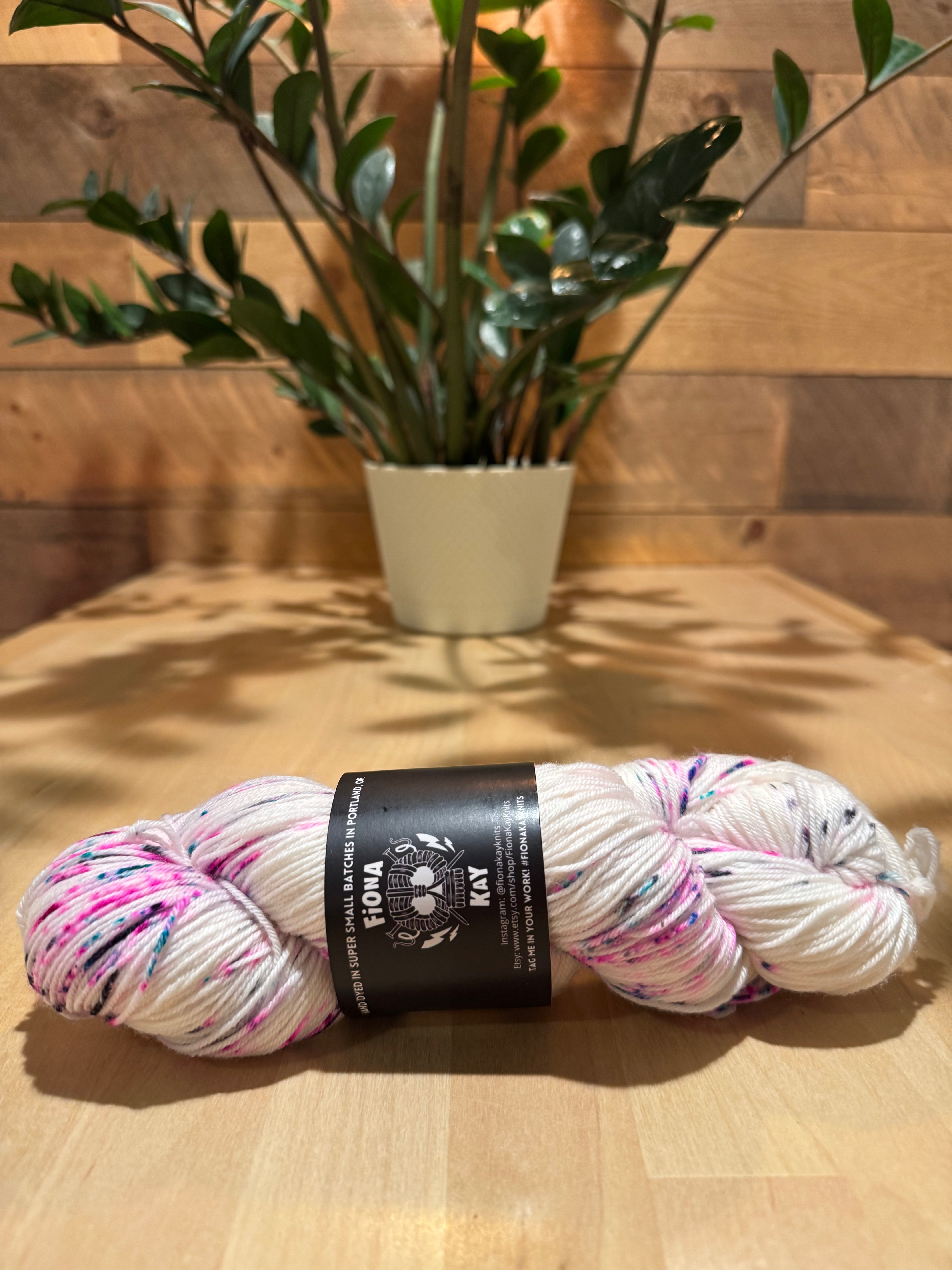 Fiona Kay Sock Yarn – Snake + Skein